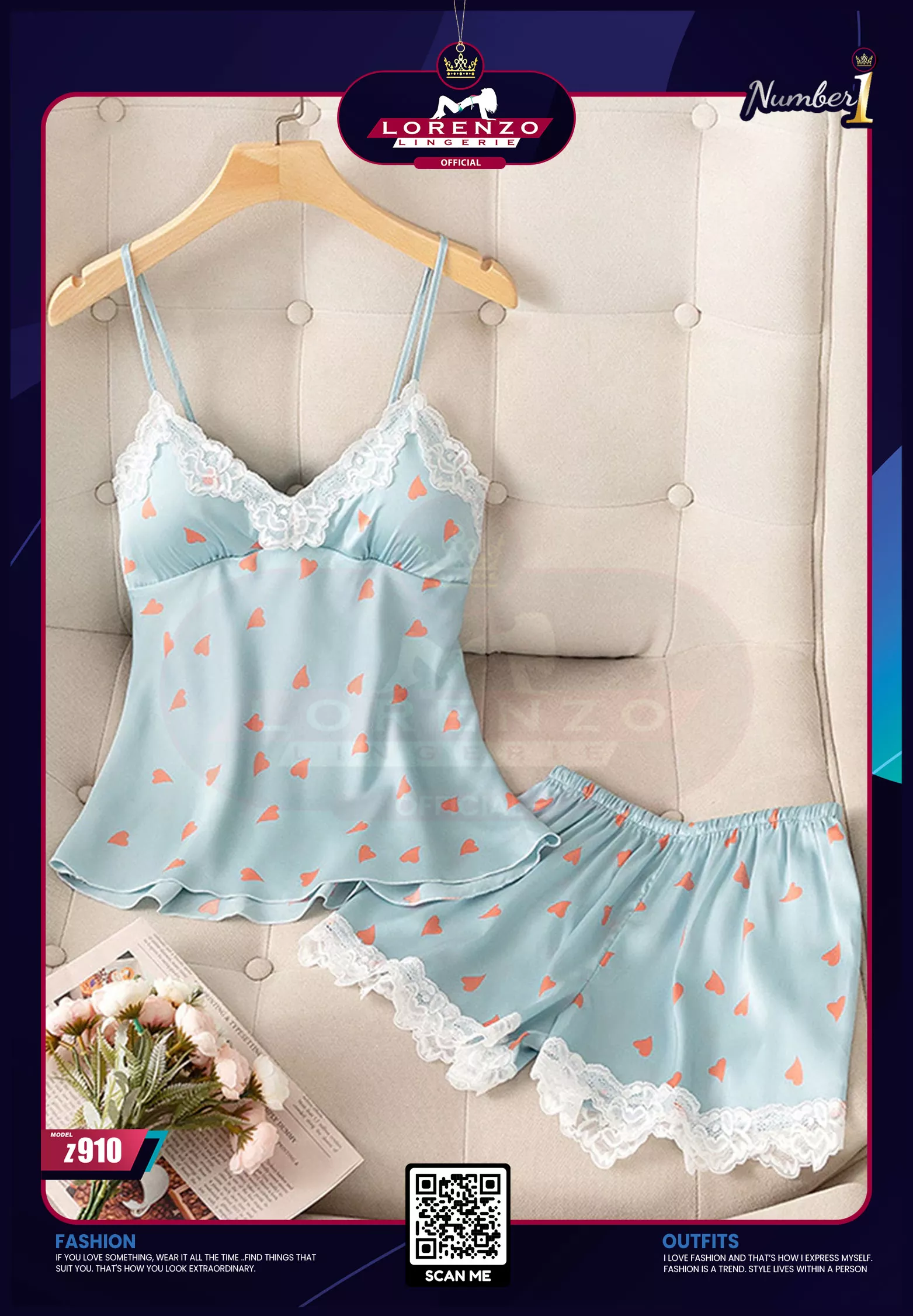 lingerie lorenzo 910